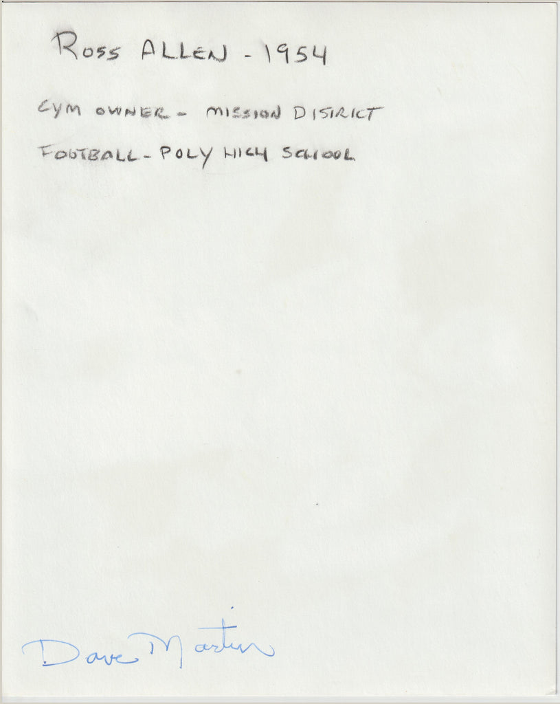 Ross Allen, by Dave Martin – Homobilia