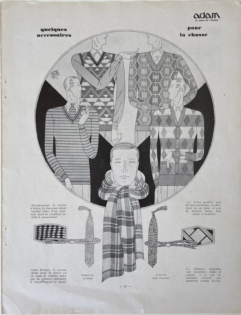 Three Illustrations from Adam Magazine, 1928 – Homobilia