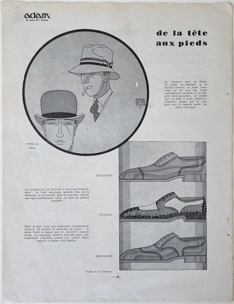 Three Illustrations from Adam Magazine, 1928 – Homobilia