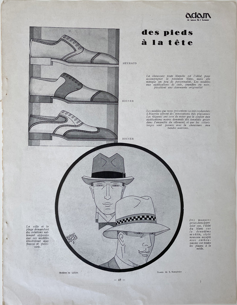 Three Illustrations from Adam Magazine, 1928 – Homobilia