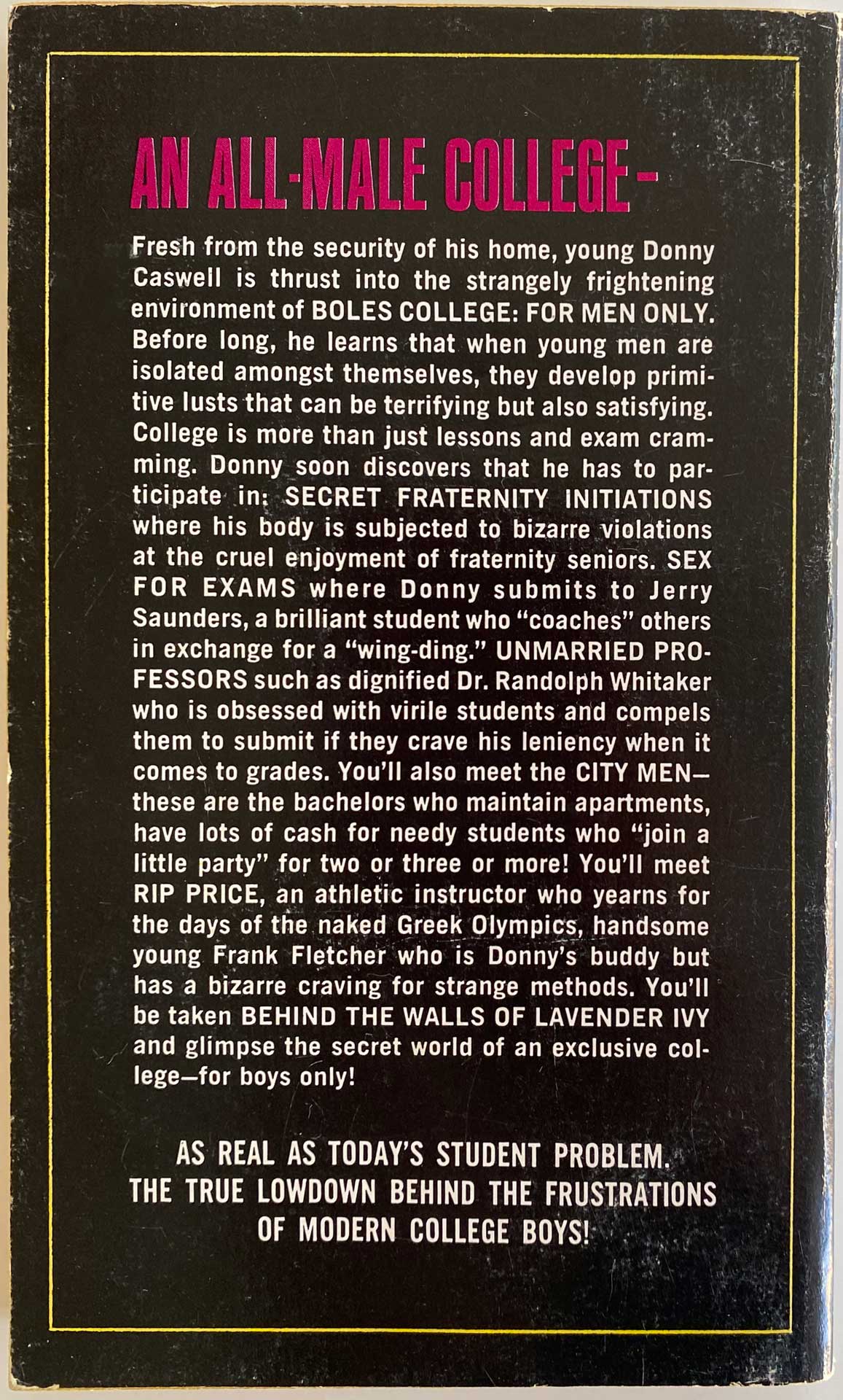 Boys of Boles Dorm – Homobilia