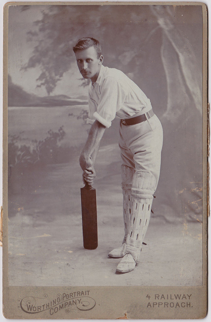 Studio Portrait of Cricket Player – Homobilia