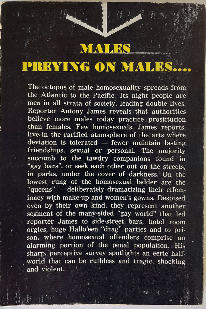 America's Homosexual Underground: Vintage Gay Book – Homobilia