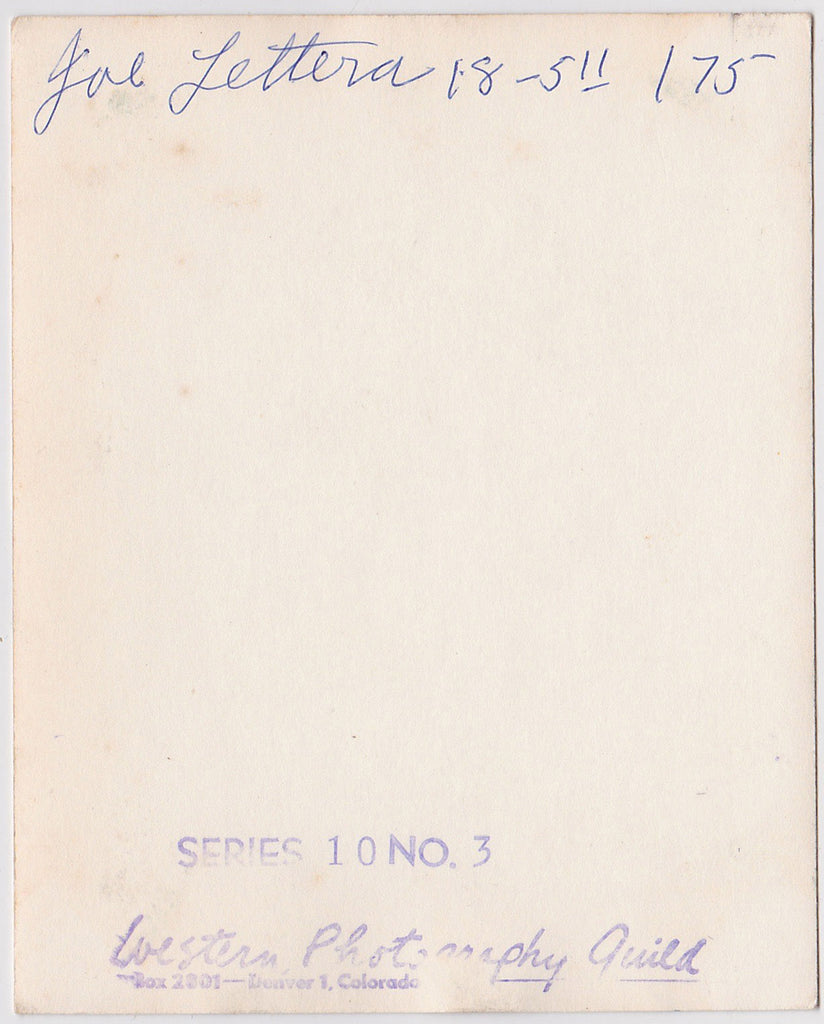 Western Photo Guild Joe Lettera – Homobilia