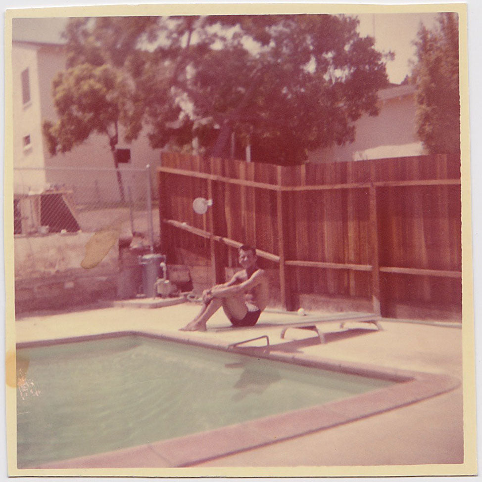Three Views of Guy at Pool – Homobilia