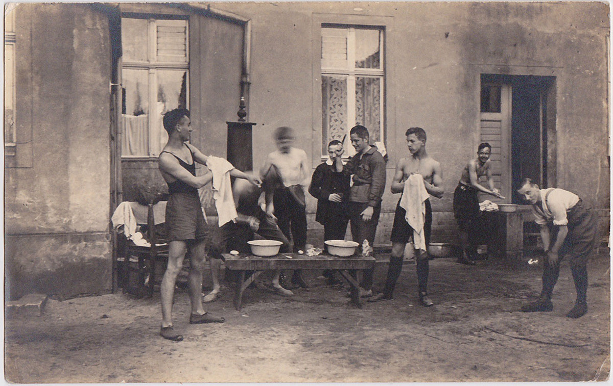 Men Bathing: Real Photo Postcard – Homobilia