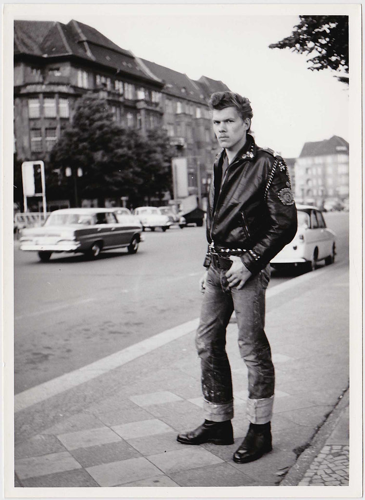 Leather Man on Berlin Street – Homobilia