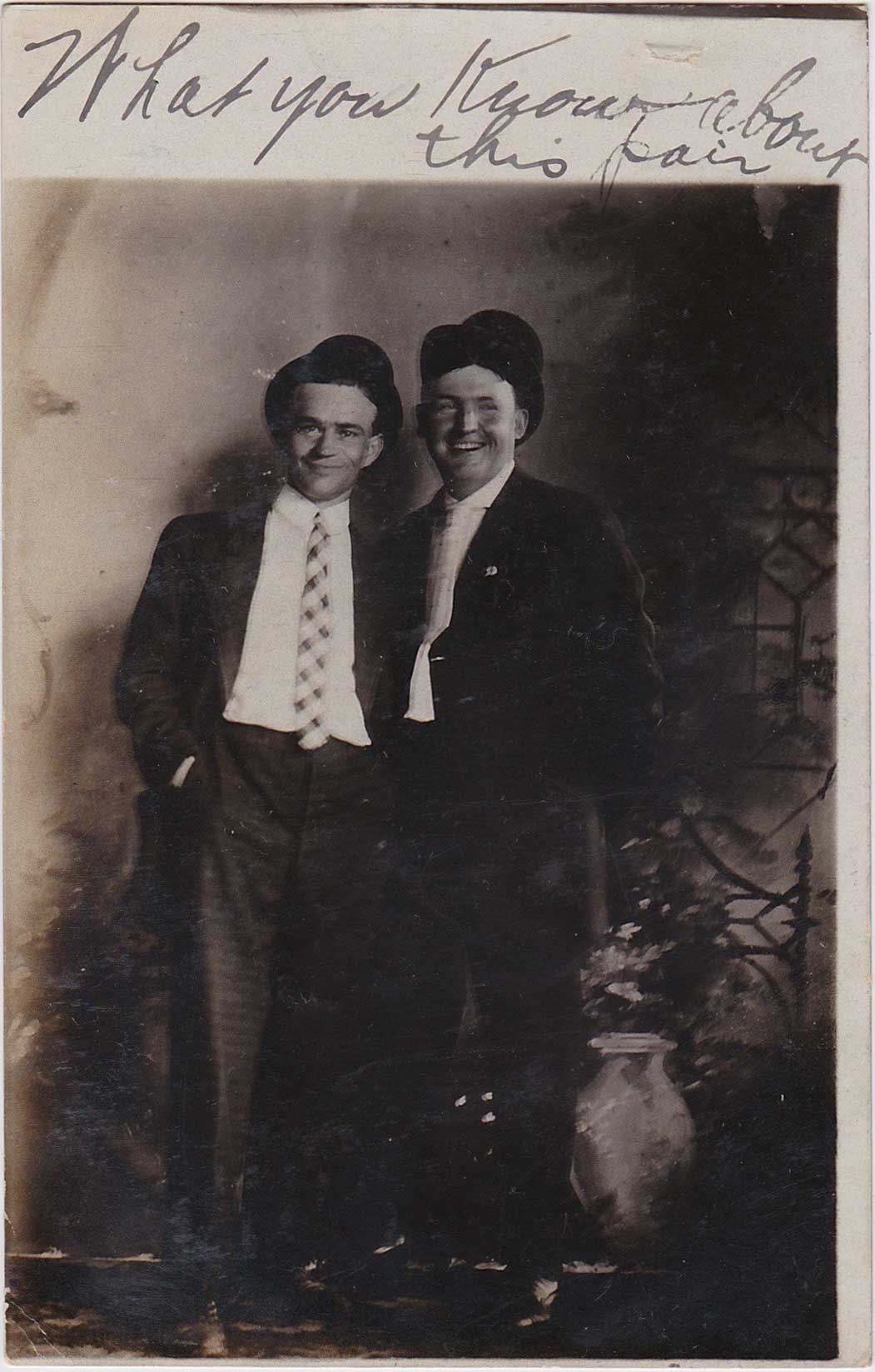 What You Know About This Pair – Homobilia
